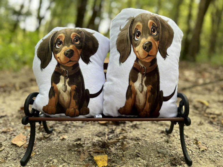 Dash The Dachshund Puppy Plush Toy | Creative ZK Designs
