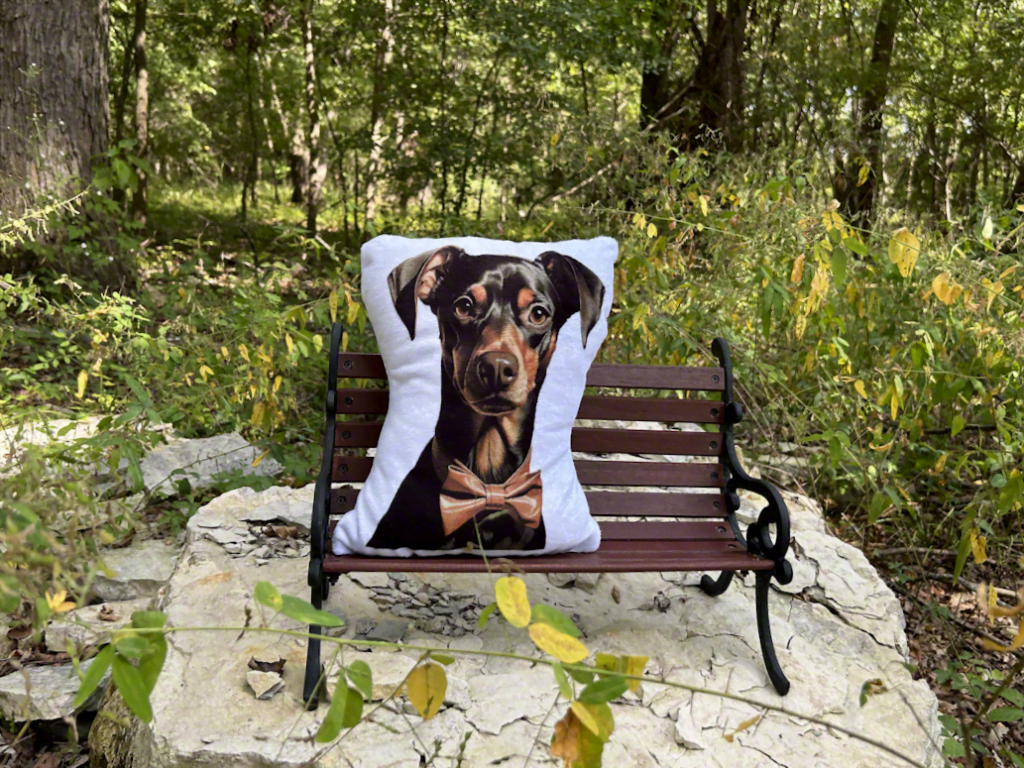 Terry The Doberman Plush Toy Afita | Creative ZK Designs